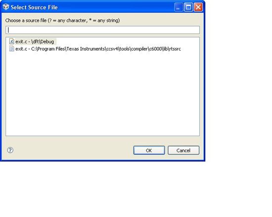 CCSv4 File exit.c does not exist - Code Composer Studio forum - Code ...