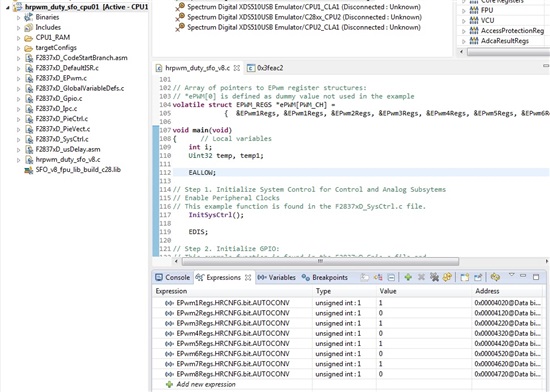 TMS320F2837xD ePWM Module - C2000 microcontrollers forum - C2000™︎ ...