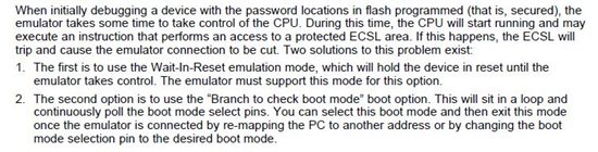 CSM password - C2000 microcontrollers forum - C2000™︎ microcontrollers - TI E2E support forums