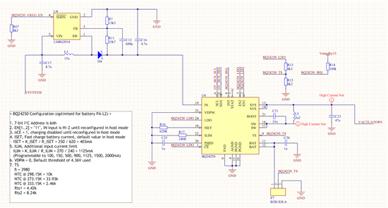 BQ24250 without Battery - Power management forum - Power management ...