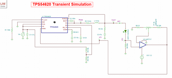 TPS54620 led driver design unstable - Power management forum - Power ...