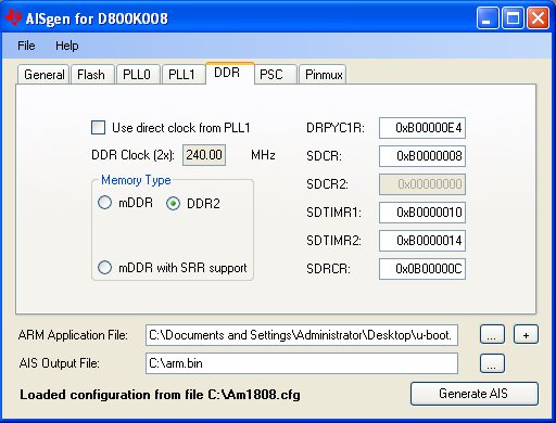 Methods to Load Kernel and File System file in AM1808 - Processors forum - Processors - TI E2E ...