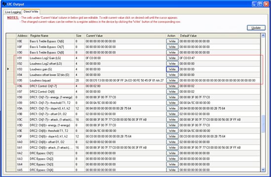 TAS5624EVM / how to set Loudness on GUI - Audio forum - Audio - TI E2E ...