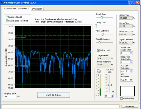 Verification of AGC settings of AIC3204 - Audio forum - Audio - TI E2E ...