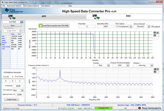 DAC3482EVM - Data converters forum - Data converters - TI E2E support forums
