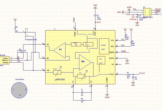 LMP91000 layout - Amplifiers forum - Amplifiers - TI E2E support forums