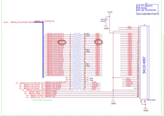 AM335X LCD Interface StarterKit Schematic - Processors forum - Processors - TI E2E support forums