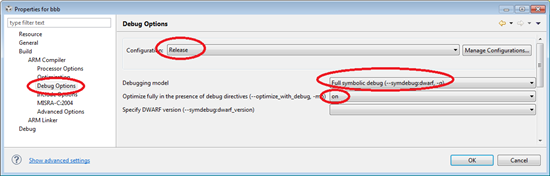 Does the profiling in CCS only work in Debug configuration? - Code ...