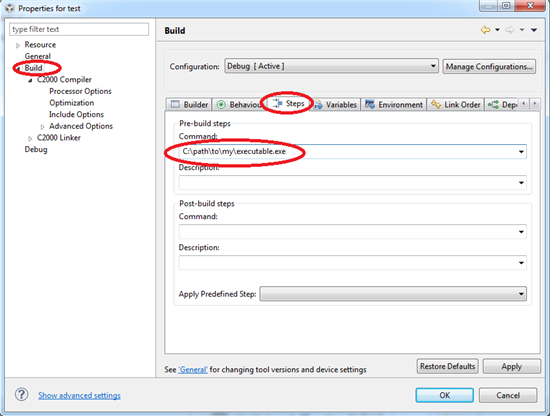 How To Run Automatically External Console Application Before Build The