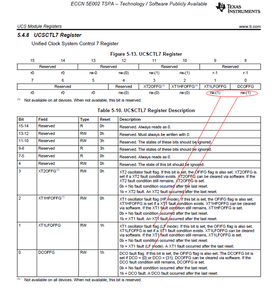 MSP430F5659 Fails to boot without programming pod and CCS debug - MSP low-power microcontroller ...