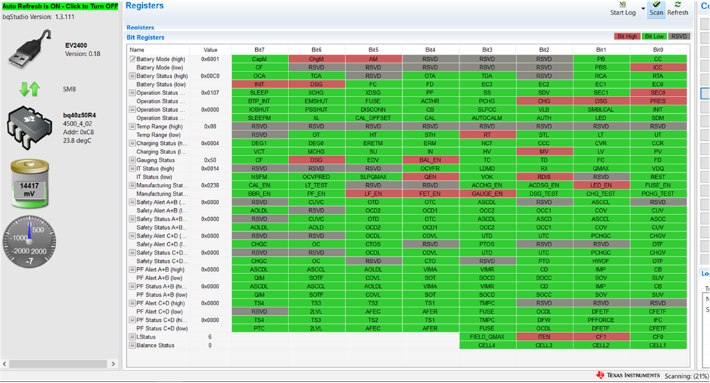 BQ40Z50: Flash Data Access - Power management forum - Power management - TI E2E support forums