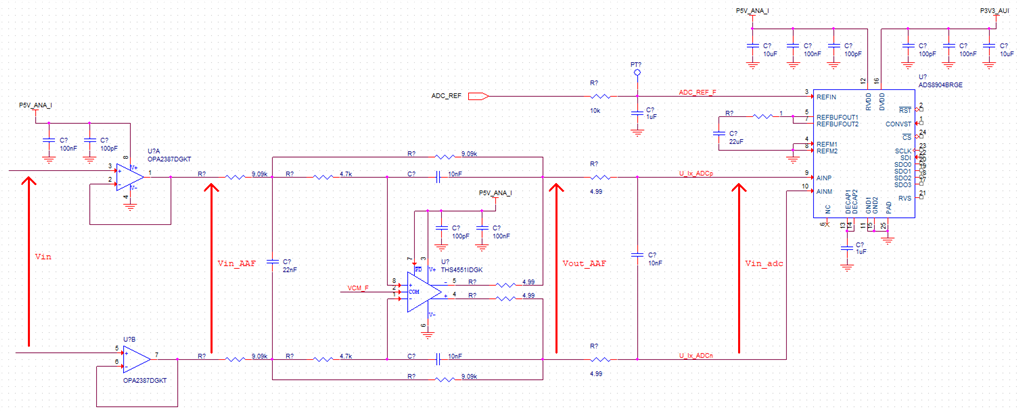 Presence Of Offset Voltage On The Differential Output Amplifiers Forum Amplifiers Ti E2e