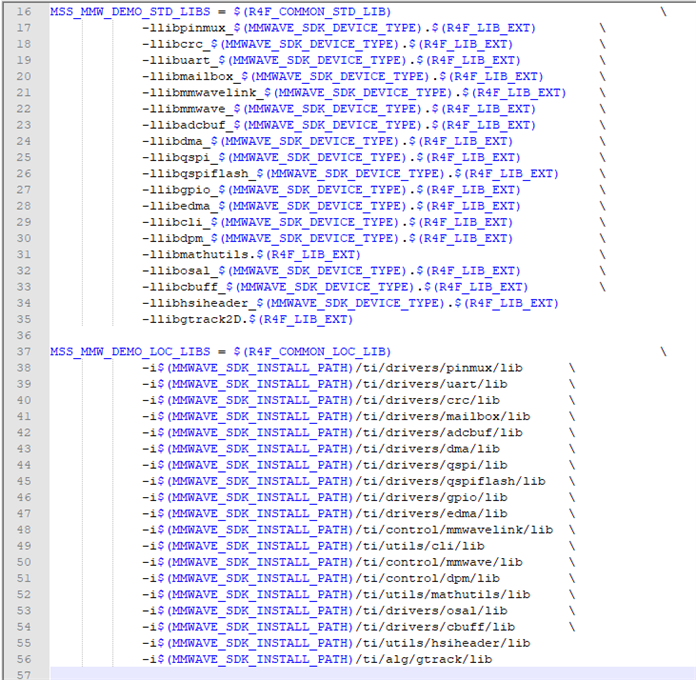 AWR1843BOOST: Add gtrack function but get error (Description Resource Path Location Type #10010 ...