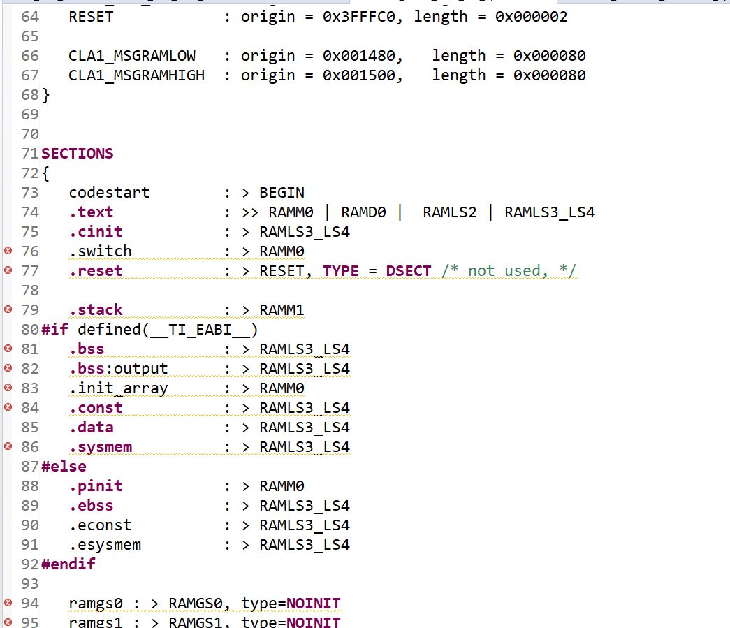 Tms320f28388d Migration Issue From Ti V 2260lts To Ti V 18120lts