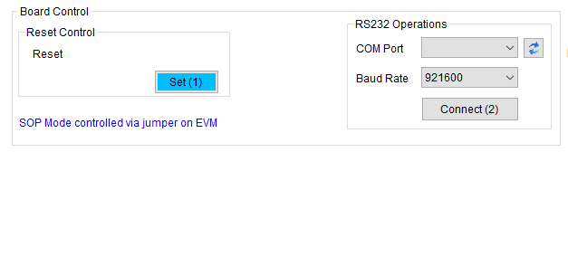 IWR1443BOOST: TWS1400/MMWave-Devpack/MMWave Studio SPI fails to connect. - Sensors forum ...