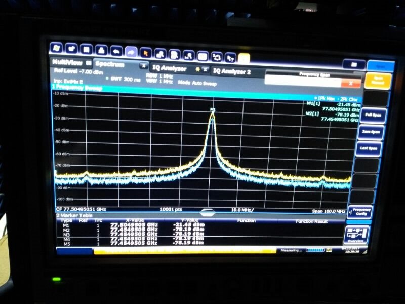 IWR1443: Continuous mode Tx signal has a 5MHz frequency offest - Sensors forum - Sensors - TI ...