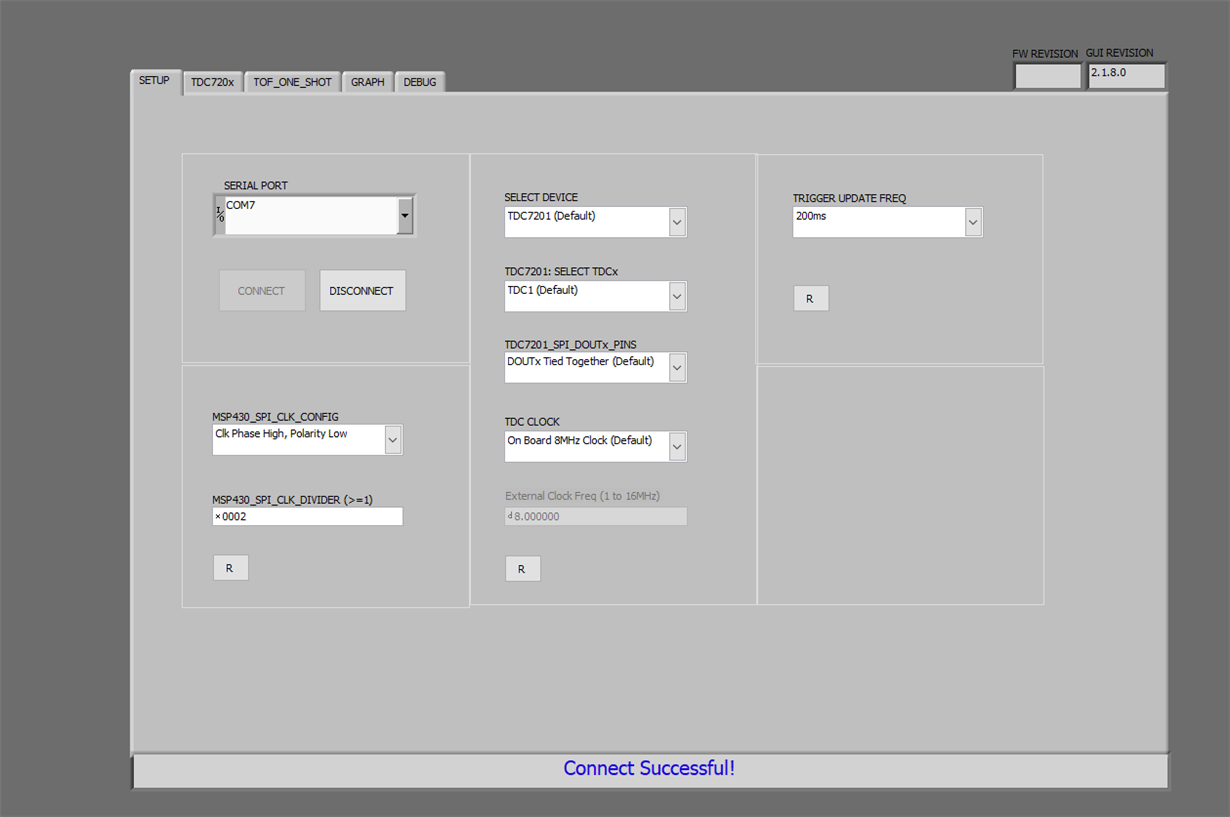 Rtos Tdc7201 Zax Evm：tdc7201 Sensors Forum Sensors Ti E2e Support Forums