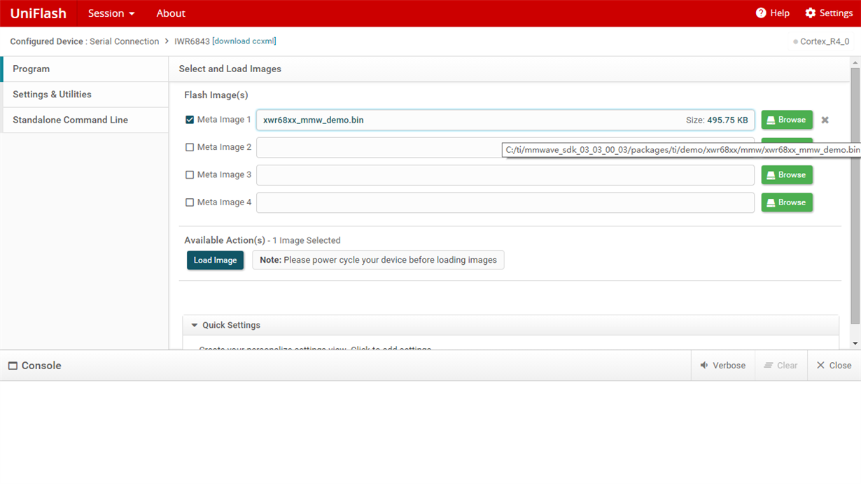 MMWAVEICBOOST: MMWave Demo cannot connect to the configuration port. - Sensors forum - Sensors ...