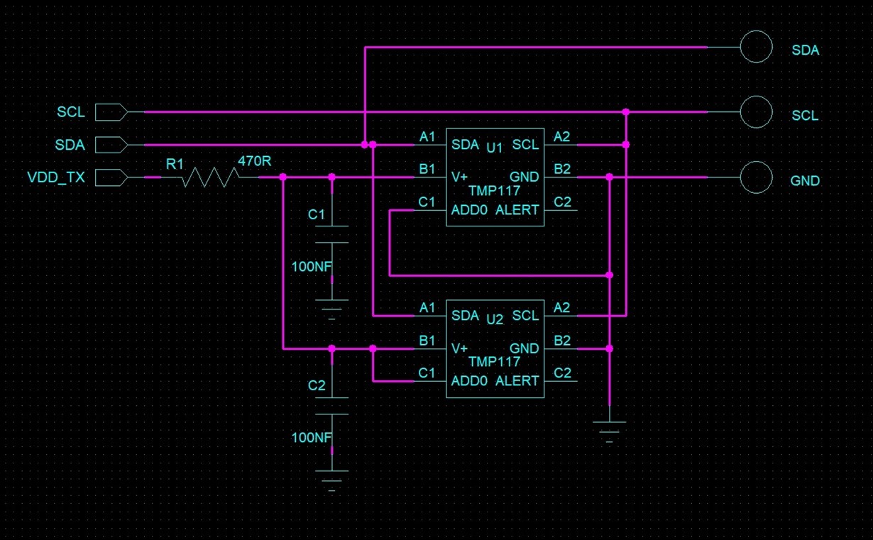 Tmp117 Temperature Sensor Tmp117 During The Test We Found That One Of The Sensors Sensor