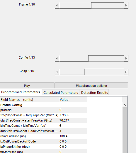 Awr1243p Cascade Dev Boardtda2xx Mmwave Raw Data File Alignmentdata File Format Sensors