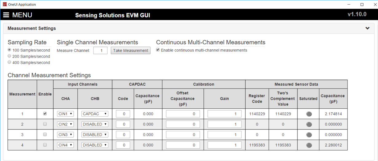 FDC1004: Correct configuration of repeated measurements mode - Sensors ...