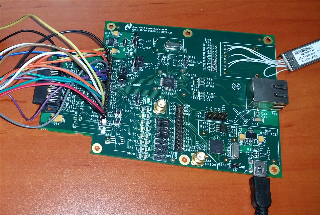 DP83640 + SFP, GBIC. How to? - Interface forum - Interface - TI E2E support forums