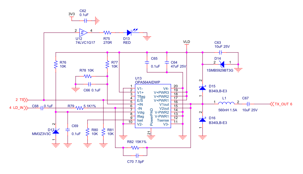 DC Voltage at the output of OPA564 - Amplifiers forum - Amplifiers - TI E2E support forums