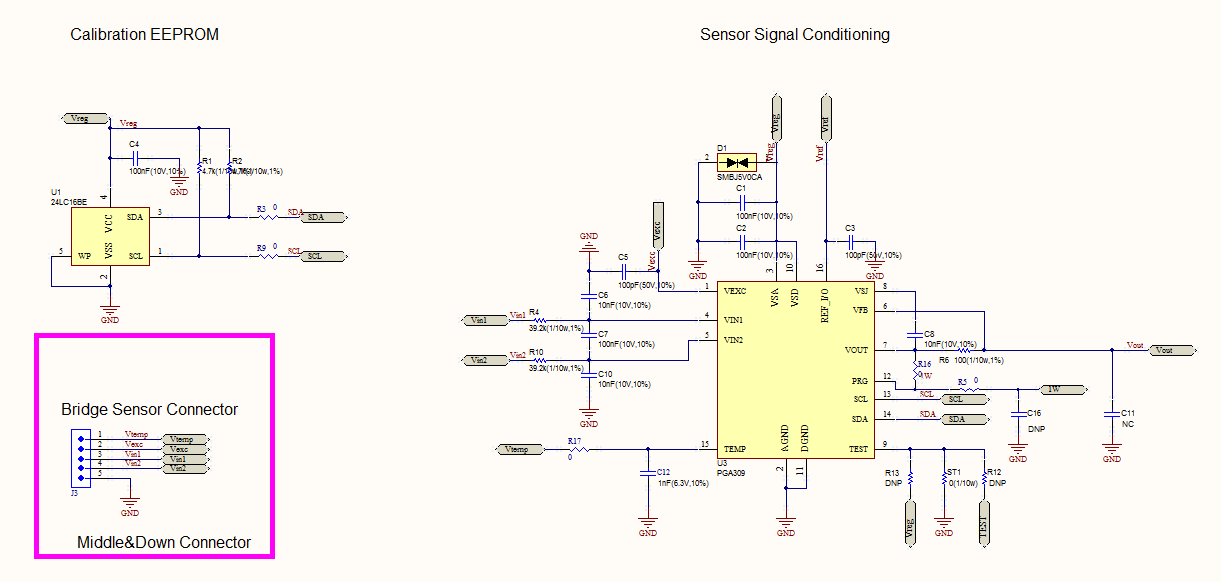 PGA309 3 wire mode - Amplifiers forum - Amplifiers - TI E2E support forums