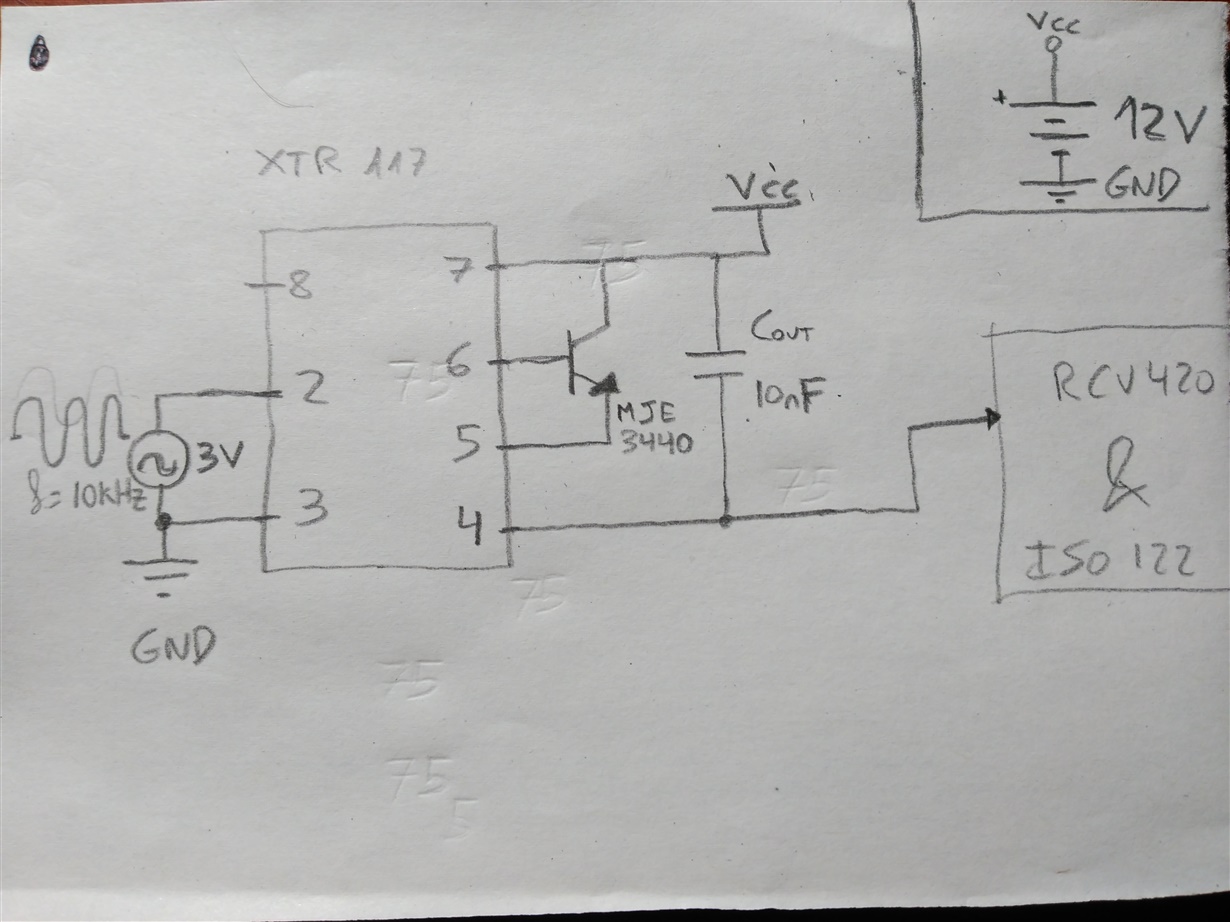 Xtr117 Problem With Functionality Amplifiers Forum Amplifiers Ti E2e Support Forums