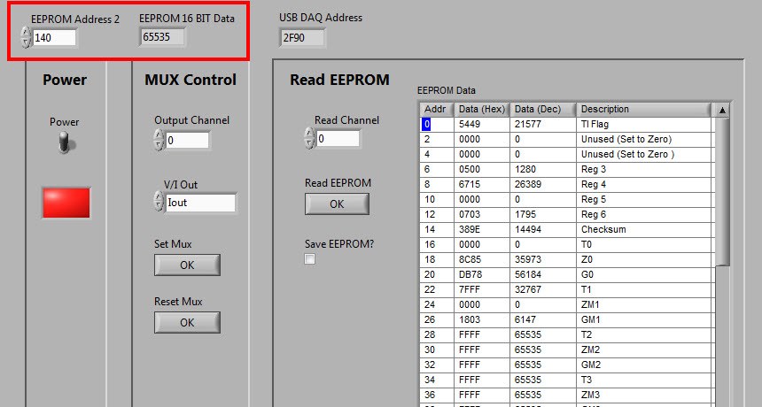 PGA309 Unable to read EEPROM in extended address locations. 0 thru 122 ... PGA309 Unable to read EEPROM in extended address locations. 0 thru 122 ...