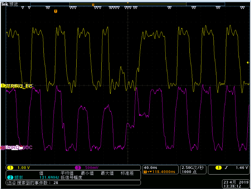 Txb0104 Level Shift Waveform Issue Logic Forum Logic Ti E2e Support Forums