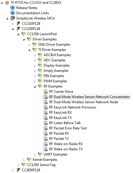 Driver for cc1350 BLE/example - Sub-1 GHz forum - Sub-1 GHz - TI E2E ...