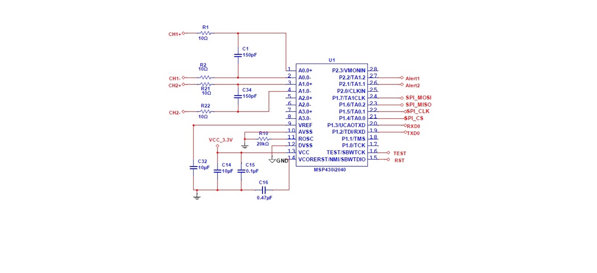 Msp430i2041 Vref And The Gain Settings Of The Sd24 Adc Msp Low Power Microcontroller Forum 