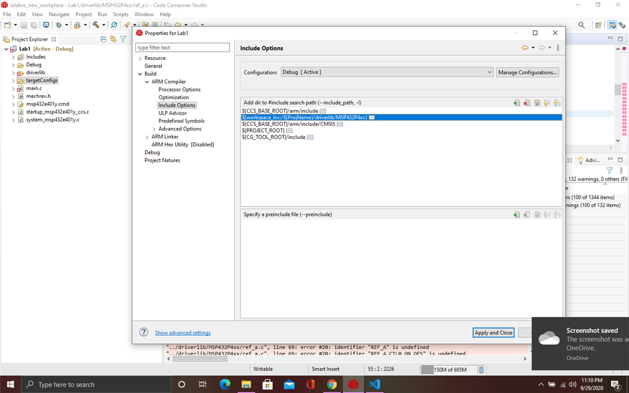 Ccs Code Not Able To Run Msp Low Power Microcontroller Forum Msp Low Power Microcontrollers