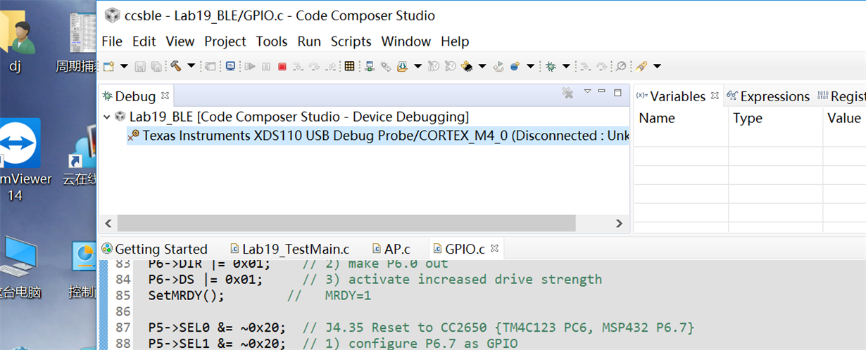 MSP432P401R: Burning failed after CCS import project - MSP low-power microcontroller forum - MSP ...