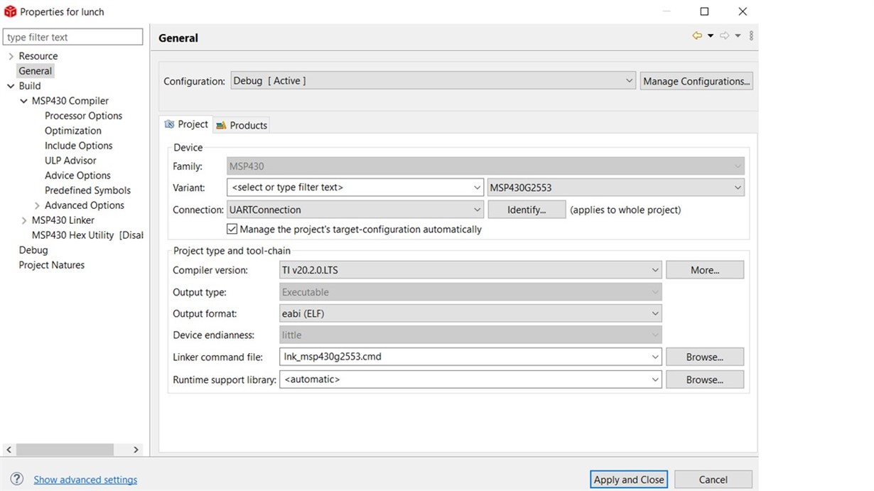 Ccsmsp430g2553 Problem Uploading Code Msp Low Power Microcontroller Forum Msp Low Power