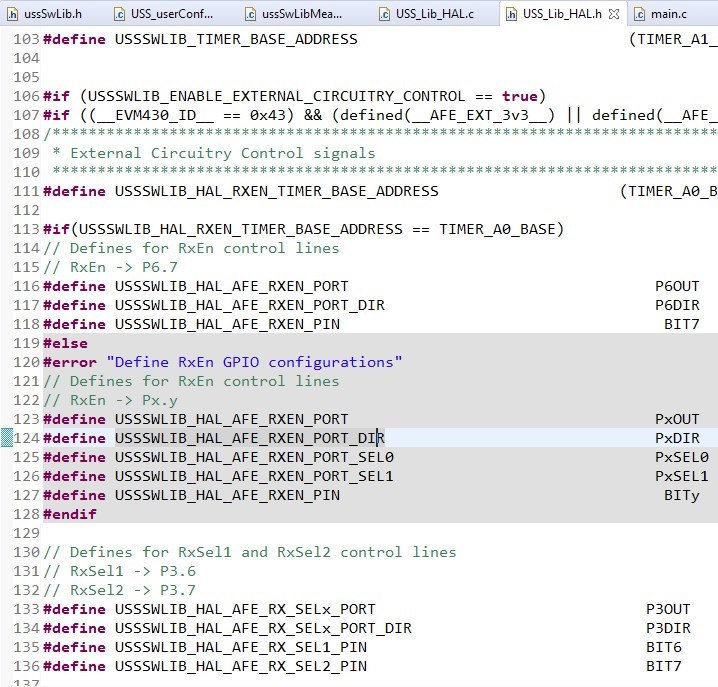 CCS/MSP430FR6043: FR6043_USSSWLib_template_example - MSP low-power ...