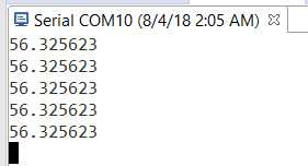 CCS/MSP430FR5994: Sending UART data after sprintf of float - MSP low-power microcontroller forum ...
