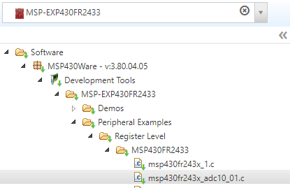 CCS/MSP-EXP430FR2433: no response in MSP430Ware interrupt examples - MSP low-power ...