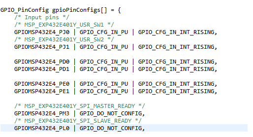 RTOS/MSP432E401Y: IO PIN RESPONSE ISSUE ON INTERRUPT - MSP low-power microcontroller forum - MSP ...