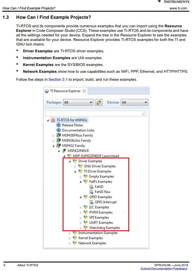 Ccsmsp430f5529 Simple Empty Ti Rtos Example Not Running On Ccs9 Msp Low Power