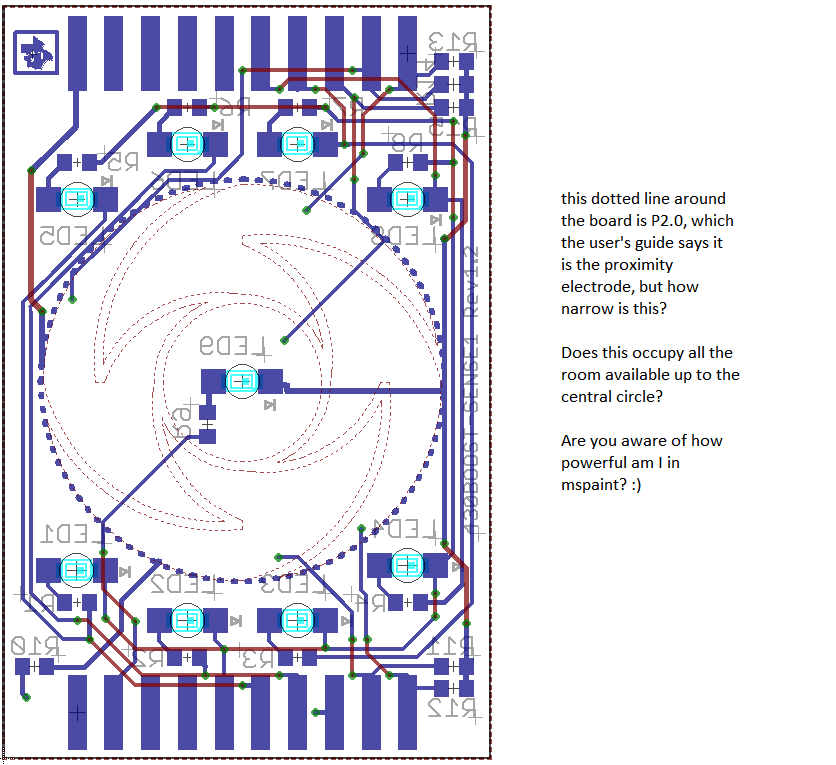 Help Me Understanding The Capacitive Touch Boosterpack Msp Low Power Microcontroller Forum