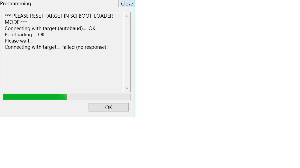 CCS/TMS320F28377D: SCIA programming problems with C2Prog.exe software - C2000 microcontrollers ...