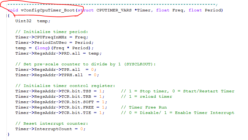 TMS320F28235: "function call will not return problem" solved by ...