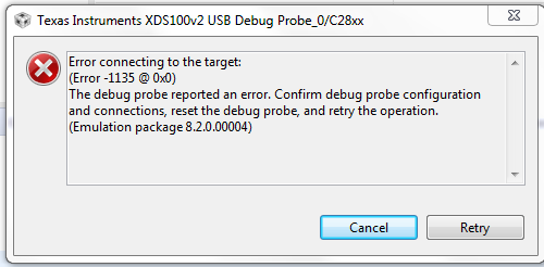CCS/DRV8312-69M-KIT: Error while debugging - C2000 microcontrollers forum - C2000™︎ ...