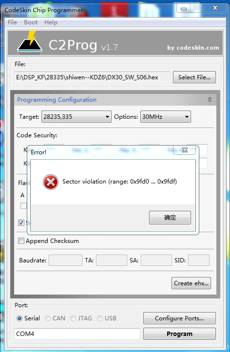 CCS/TMS320F28335: CCS5.3 generated hex file sometimes can not be downloaded normally - C2000 ...