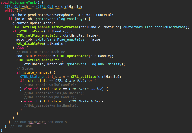 Rtostms320f28069m Moving Project To Use Ti Rtos Or Sys Bios While Using Instaspin Components