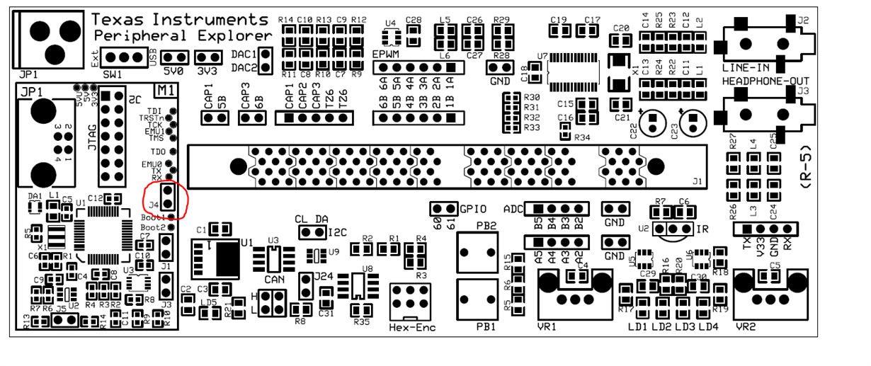 TMS320F28335: Peripheral Explorer - USB as serial port - C2000 ...