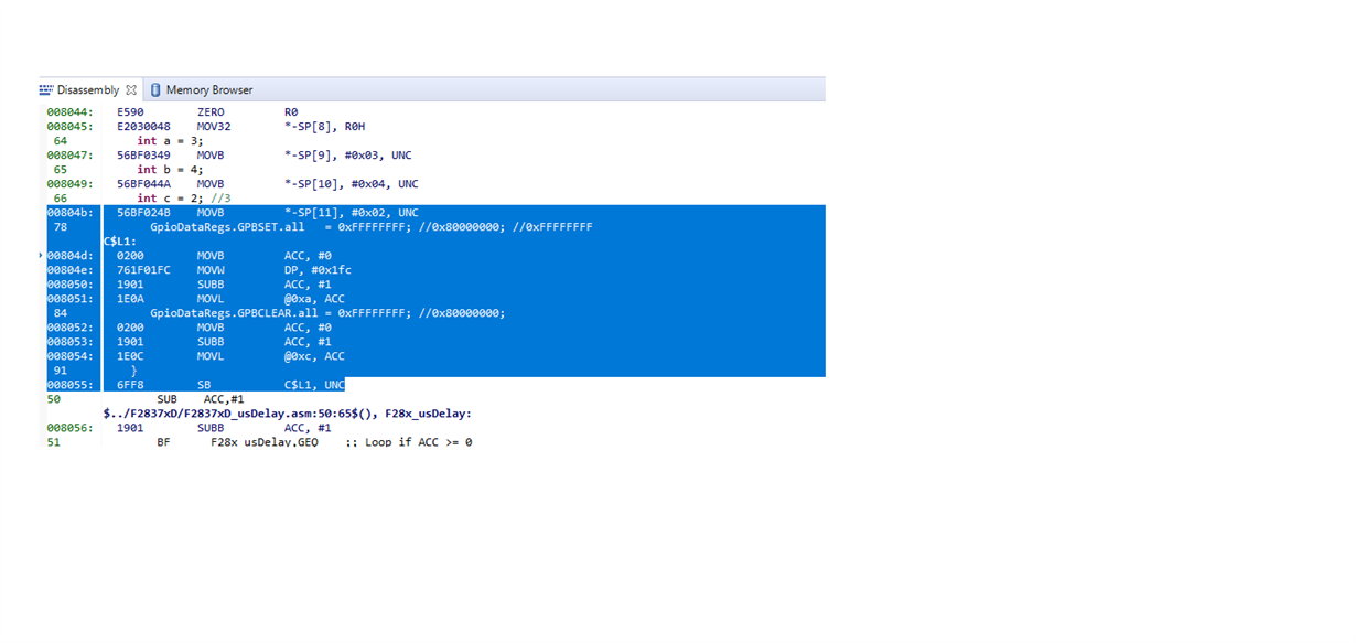 CCS/TMS320F28379D: TMS320F28379D - C2000 microcontrollers forum - C2000™︎ microcontrollers - TI ...