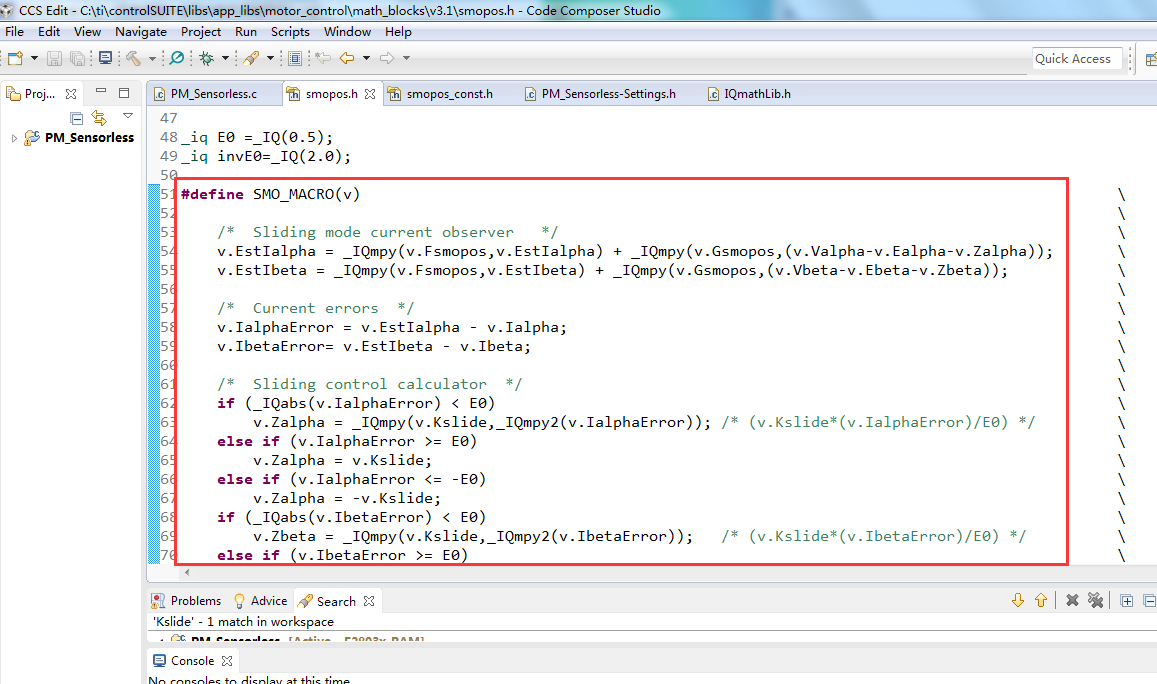 Ccs Sliding Mode C2000 Microcontrollers Forum C2000™︎ Microcontrollers Ti E2e Support Forums